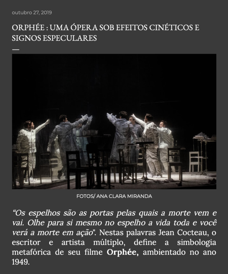 Marcelo Pies - Figurinista e Costume Designer